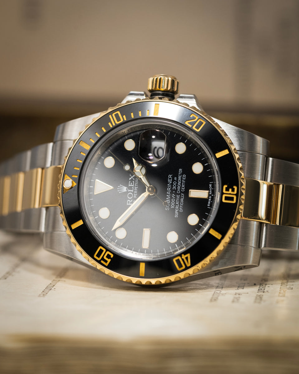 Rolex Bi-Metal Submariner 116613LN – The Jewellers Guild